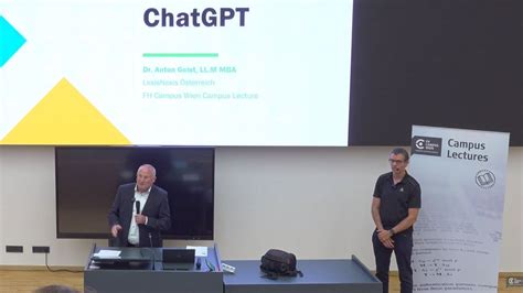 Chatgpt Risiko Oder Chance An Hochschulen Fh Campus Wien Youtube