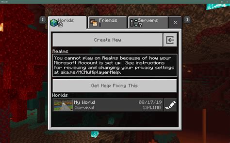 Microsoft Account Privacy Settings MinecraftHopper