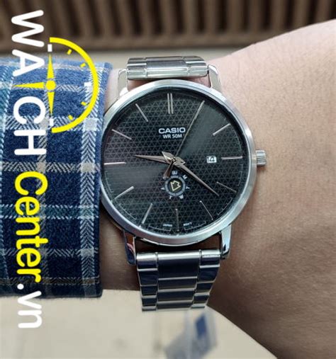 Casio Nam Japan Lịch Thứ Kiểu Mới đẹp Lạ Mtp B125d Đồng Hồ Chính Hãng
