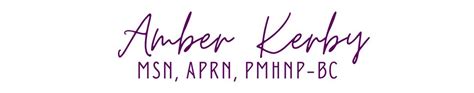 Amber Kerby Pmhnp Bc — Amethyst Mental Health And Wellness