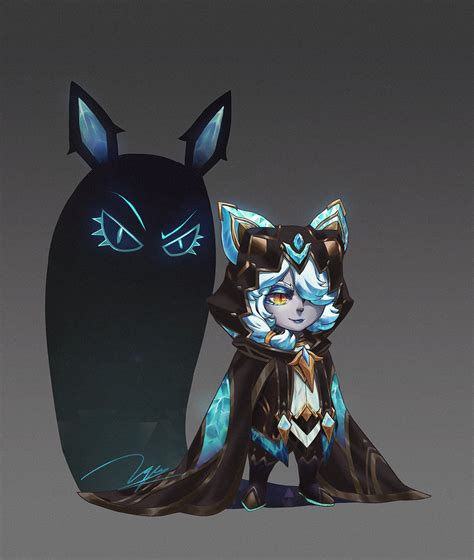 Vex And Vex Shadow League Of Legends Drawn By Kimngoc Danbooru