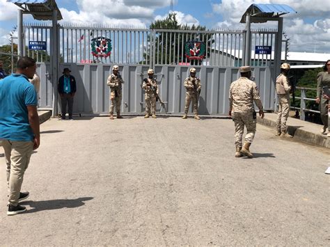 Rd Y Haití A Horas Del Cierre Total De Fronteras Por La Crisis Del Río