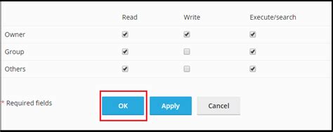 setting permissions on web directories and files diadem technologies