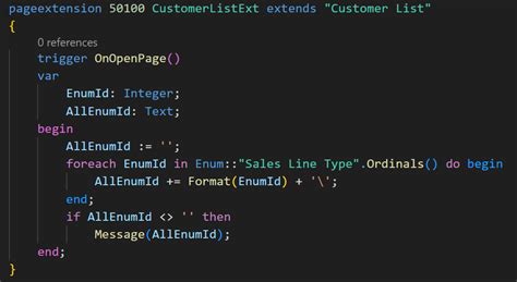 Dynamics 365 Business Central How To Get All Enum Values Loop Through All Enum Values In Al