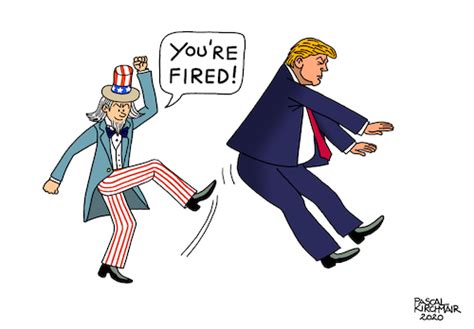 You Are Fired By Pascal Kirchmair Famous People Cartoon Toonpool
