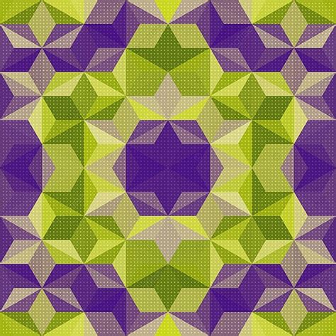 Vector Abstract Modern Psychedelic Pattern Background Beautiful Disco