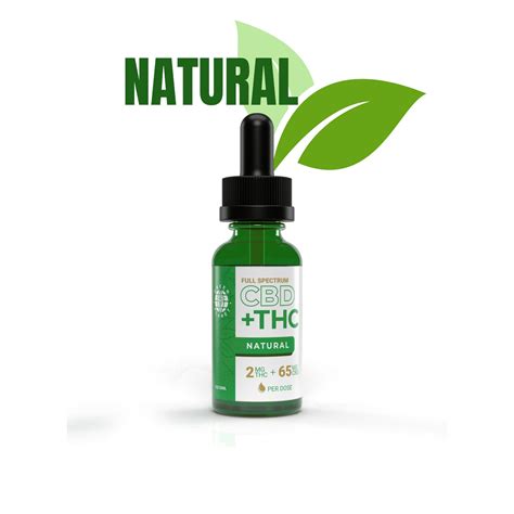Thc Boosted Full Spectrum Tinctures Natural Flavor Green Planet