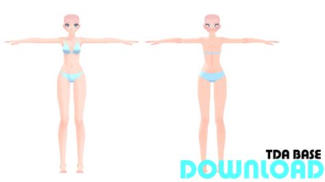 Tda Male Base Dl Mmd Pmx Models Download Site List