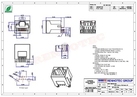 5pcs Rj45 Connector 80 Degree Connector 1 Port 8p Blue Unshield Without Led