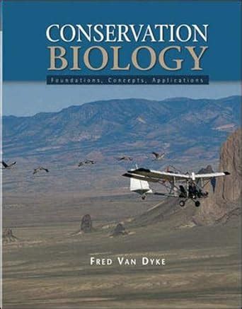 Conservation Biology Foundations Concepts Applications Amazon Co Uk