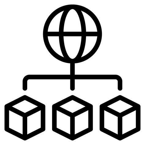 Connected Infrastructure Icon 26758281 Vector Art At Vecteezy