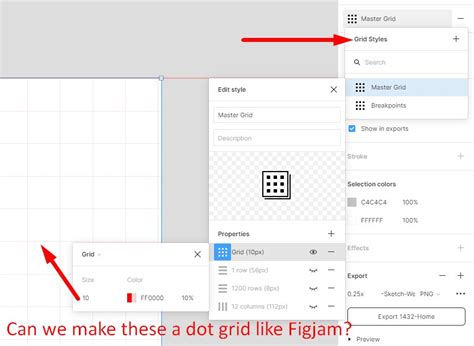 Grid Styles Dot Style Grid And Snap To Grid Share An Idea Figma