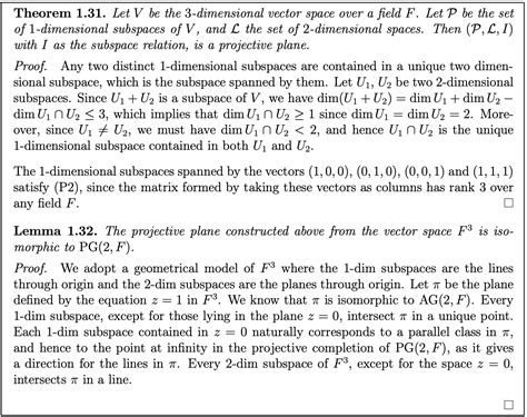 proof explanation intuition behind lines and points in the projective