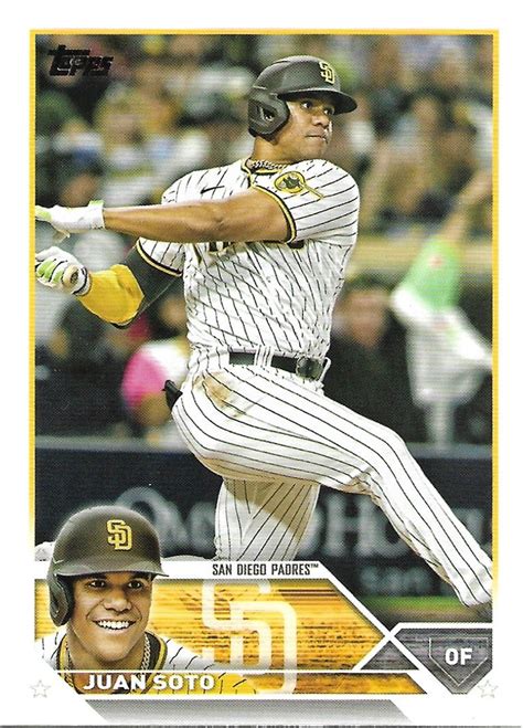 Juan Soto 2023 Topps 1 San Diego Padres Baseball Card
