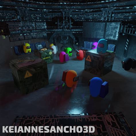 Artstation Among Us 3d Fan Art