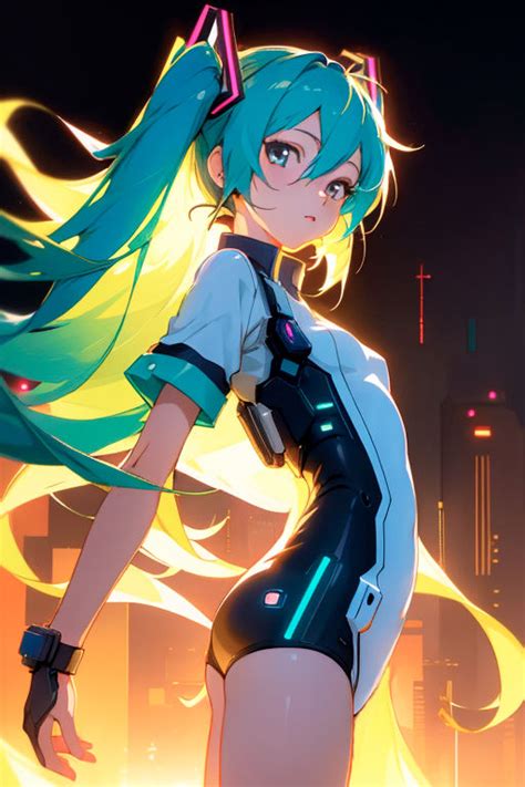 Hatsune Miku Cyberpunk 1 By Black Cat 247 On Deviantart