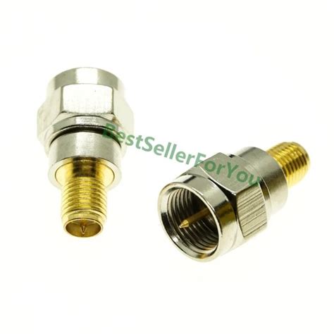 Trending F Male Plug To Rpsma Rp Sma Female Jack Rf Coaxial Adapter