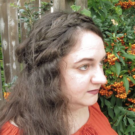 Braid Headband Rapunzel Messy Undone Style Any Color Magic Tribal Hair