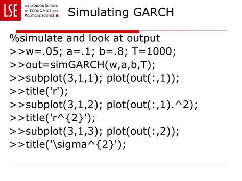 ppt garch and var powerpoint presentation free download id 6961496