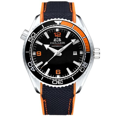 Rel Gio Autom Tico Masculino Bracelete De Borracha Movimento Mec