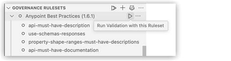 Validating Api Specifications Against Governance Rulesets Mulesoft