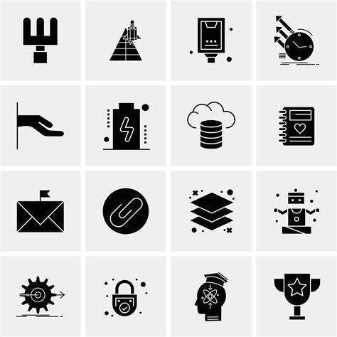 Bulb Idea Science Bold And Thin Black Line Icon Set 13456706 Vector Art At Vecteezy
