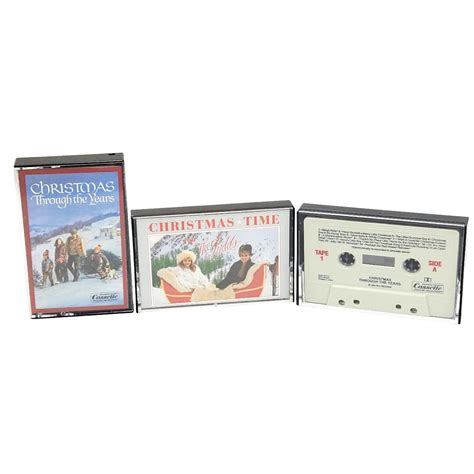 Christmas Through The Years 2 Cassette Tapes And Christmas Time With