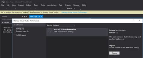 Extensibility In Visual Studio 15 Increasing Reliability And