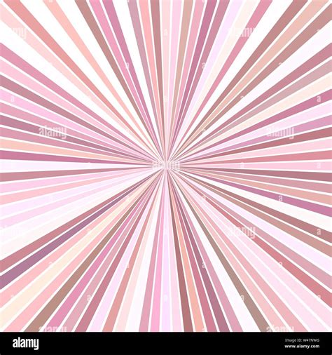 Pink Psychedelic Abstract Starburst Background Vector Graphic From Striped Rays Stock Vector