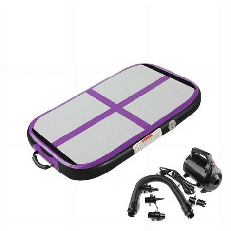 Fbsport Inflatable Air Block Gymnastics Mat Training Mats 4 8 Inches Thickness Gymnastics Tracks