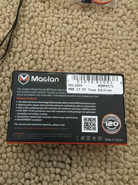 Maclan MMAX Pro Esc And NIB Maclan Team Edition 17 5 R C Tech Forums