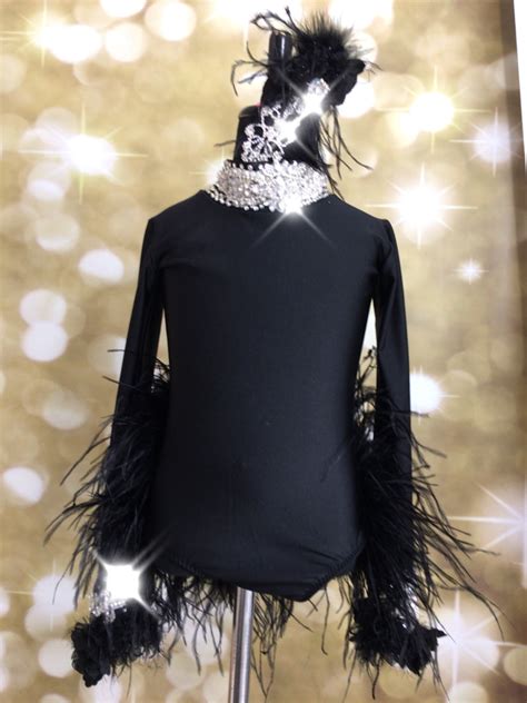 Custom Sassy Jazz Costumejazz Dance Costume Rhinestoned Etsy