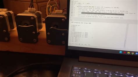Pi Pico Stepper Motor Program Pio Micropython Youtube