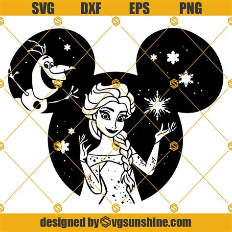 Elsa Svg Cricut Silhouette Elsa Svg Frozen Svg Frozen Princess Svg