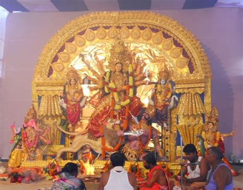Orissa Tourism Places An Inside View Rourkela Durga Puja 2013