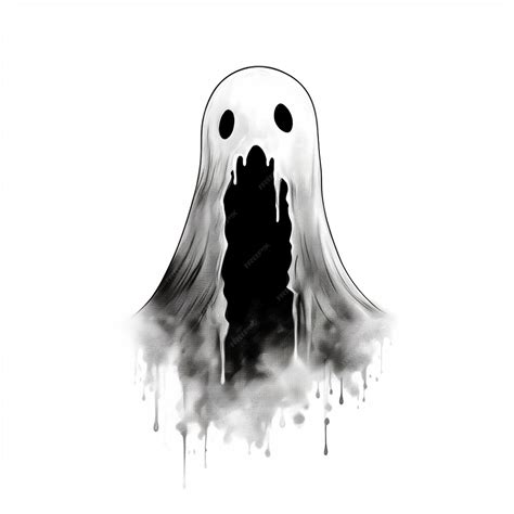 Premium Ai Image Horror Ghost Illustrations Menacing Ethereal Forms