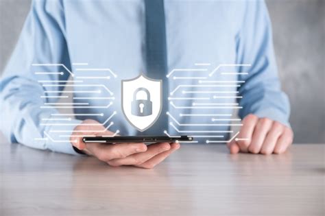 Premium Photo Cyber Security Network Padlock Icon And Internet