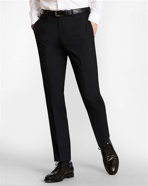 Slim Fit Black Stretch Trousers Atelier Yuwaciaojp