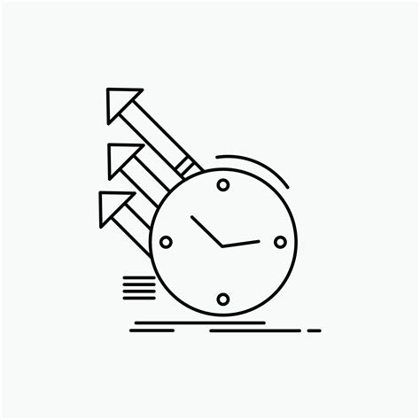 Detection Inspection Of Regularities Research Line Icon Vector Isolated Illustration