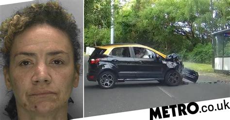 West Sussex Woman Jailed After Crashing Stolen Car Into Bus Stop