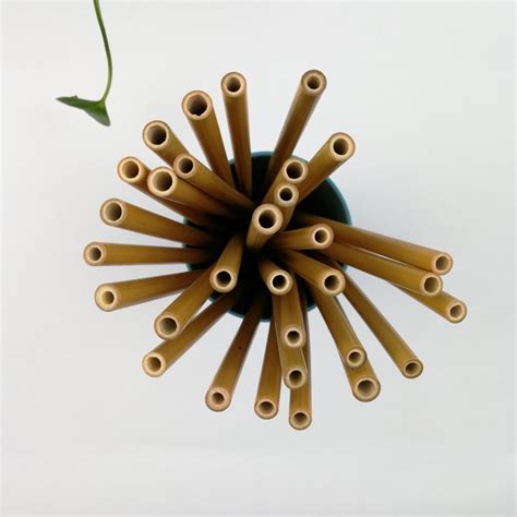 Cheap Bamboo Fiber Bamboo Straws Wholesale High Quality Bamboo Fiber