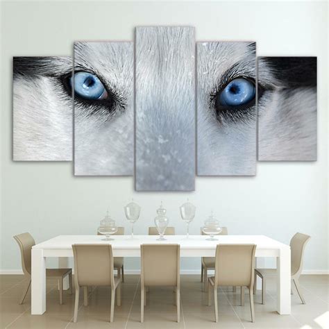 Blue Eyes 5 Piece Canvas Art Wall Decor CA Go Canvas