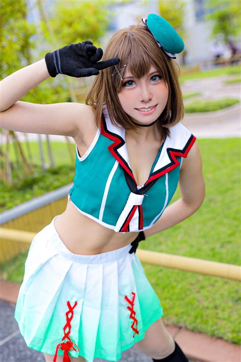 珀炉はくろ🫥 On Twitter 艦これ コスプレ摩耶 改二 “ おう、行くぜ！抜錨だ！ “ Photo Tkake773