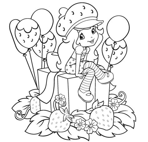 Desenhos Para Colorir E Imprimir Moranguinho