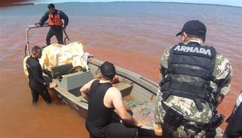 Corpo de pescador desaparecido desde a última quinta feira é encontrado pela Marinha Paraguaia