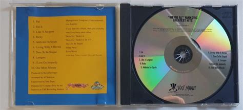 Weird Al Yankovic Greatest Hits Cd 614223200828 Ebay