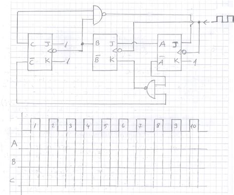 Solved Draw The Waveforms At Points A B And C Of The