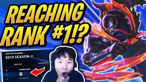 REACHING THE RANK IN TFT Teamfight Tactics League Of Legends Auto Chess YouTube