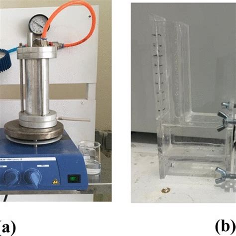 Real Photographs Of Dead End Setup A And Forward Osmosis Setup B Download Scientific Diagram