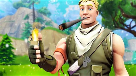 When You Smoke Weed And Play Fortnite Fortnite Funny Moments Youtube